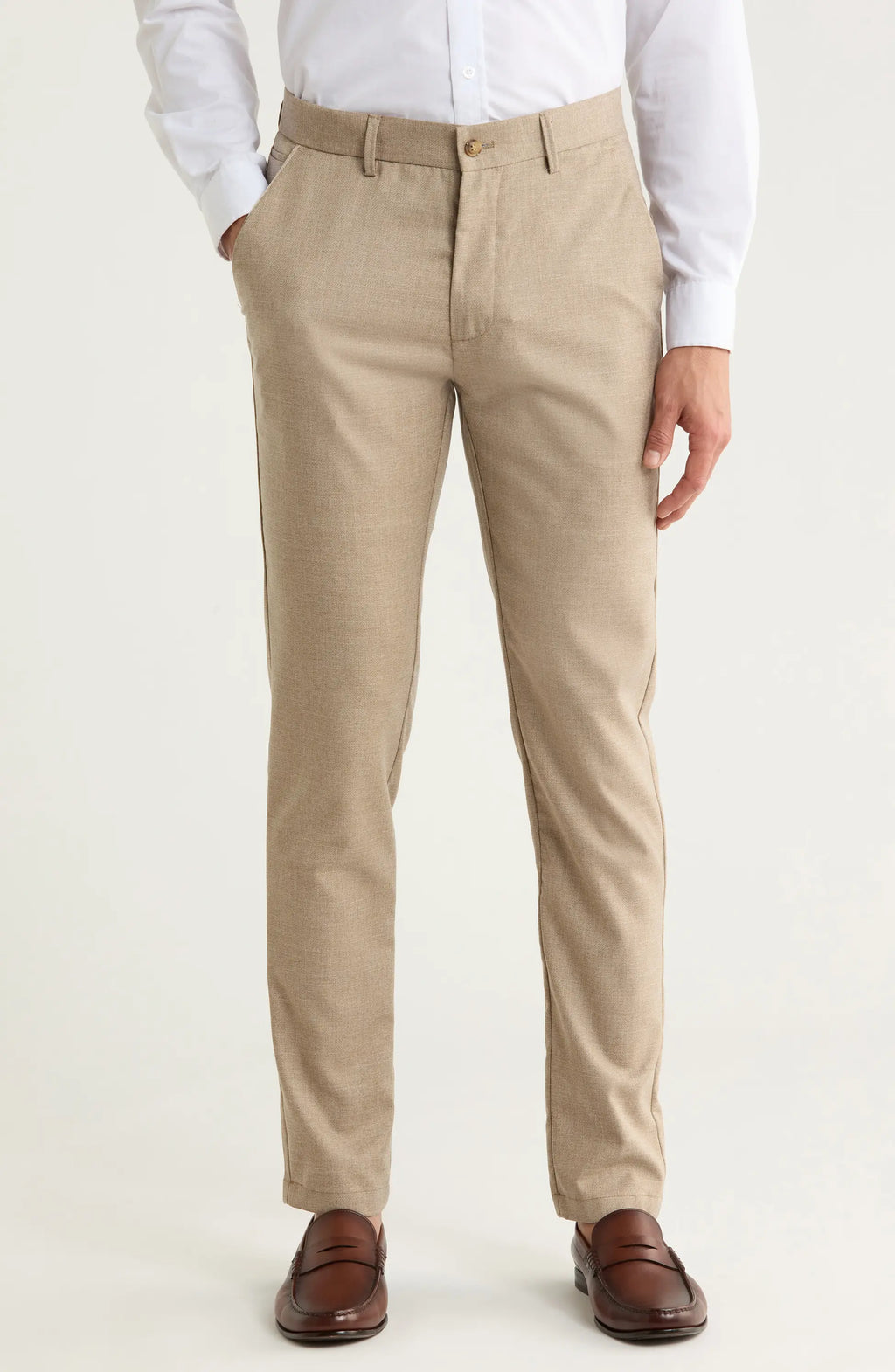 TRD-525-Plaid Straight Leg Trousers – TRPremium
